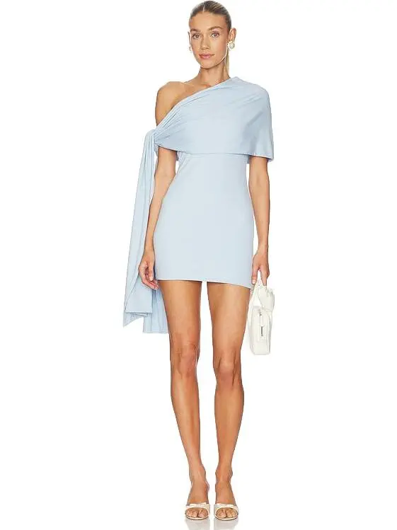 Line & Dot X Vireo Mini Dress - Baby Blue