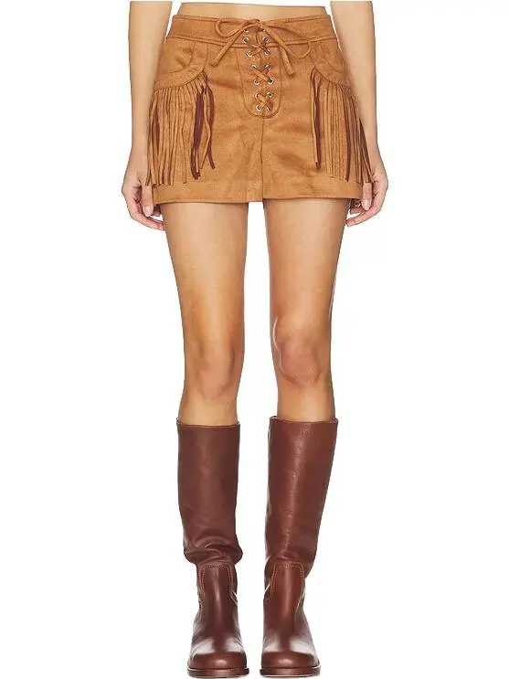 Steve Madden Cheyenne Shorts - Chicory Coffee