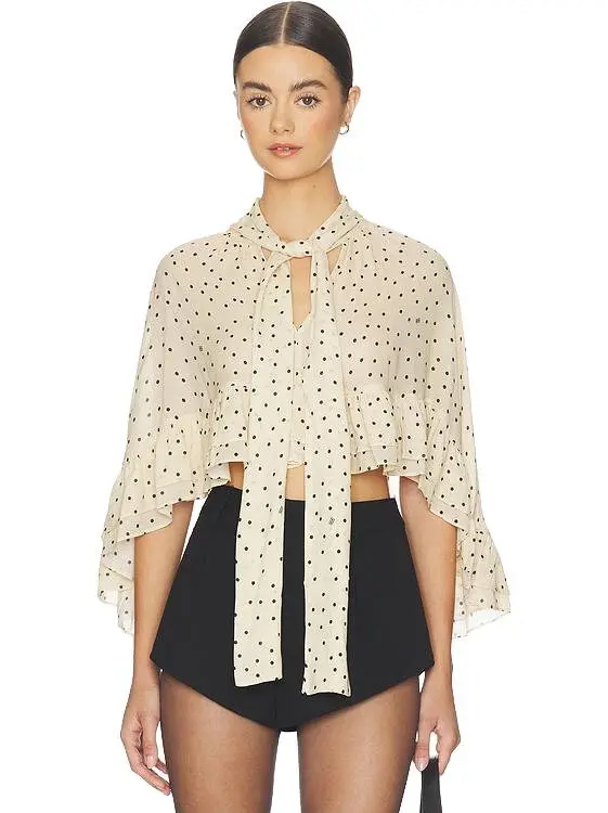 BY MALENE BIRGER Cedi Top - Polka Dot Print
