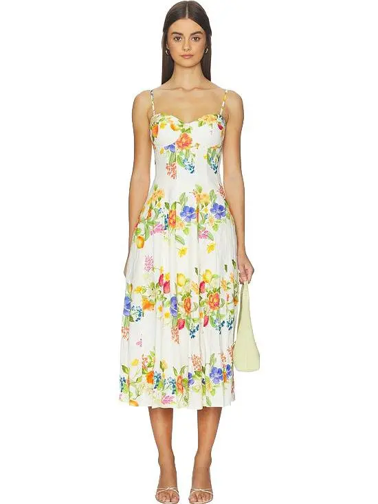 Yumi Kim Jen Dress - Fruit Frenzy Ivory