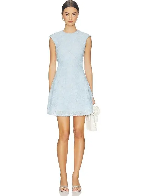 ROTATE BY BIRGER CHRISTENSEN Mesh Mini Dress - Plein Air