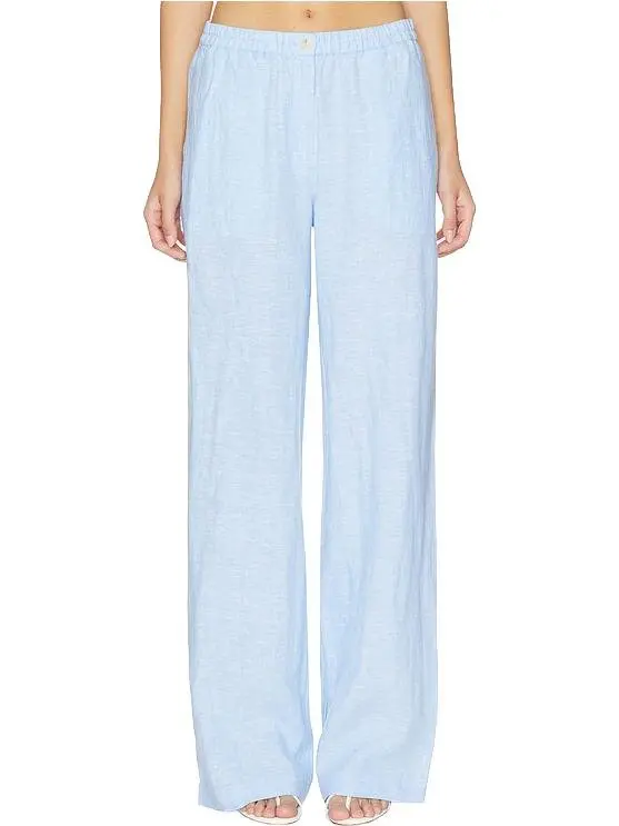 SAMSOE SAMSOE Satoves Trousers - Bel Air Blue