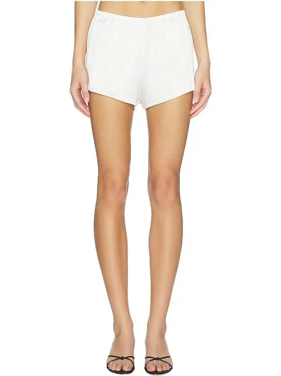 Eterne Silk Lane Short - Ivory