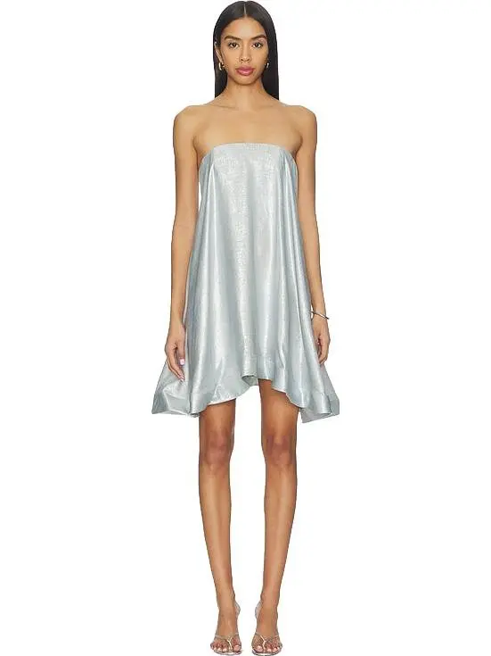 L'IDEE Aman Mini Dress - Arctic Shimmer