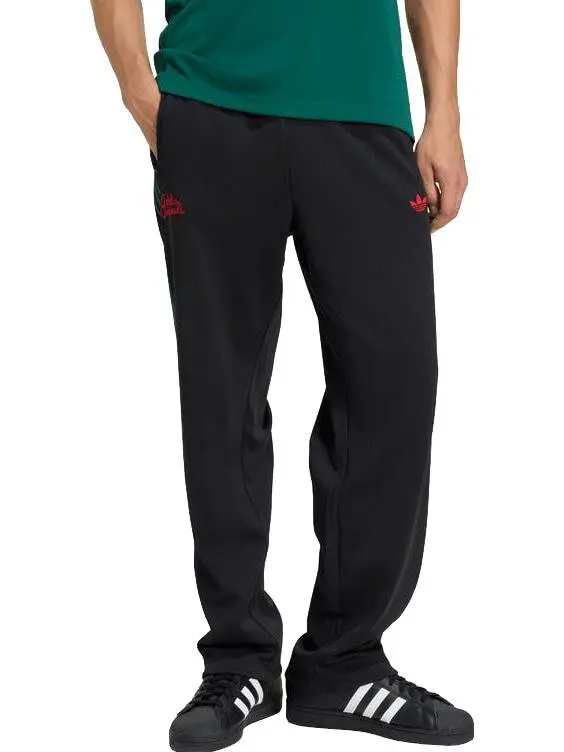 Adidas Firebird Track Pants - Black/collegiate Green