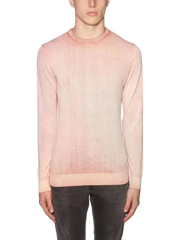 DANIELE ALESSANDRINI Crew-neck Sweater - Pink