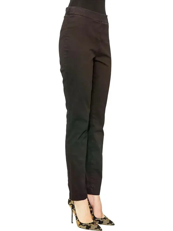 BASICON Satin Trousers - Black