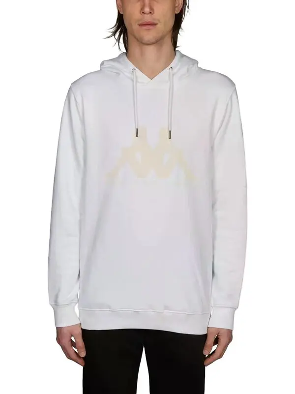 Kappa Logo-print Hoodie - White