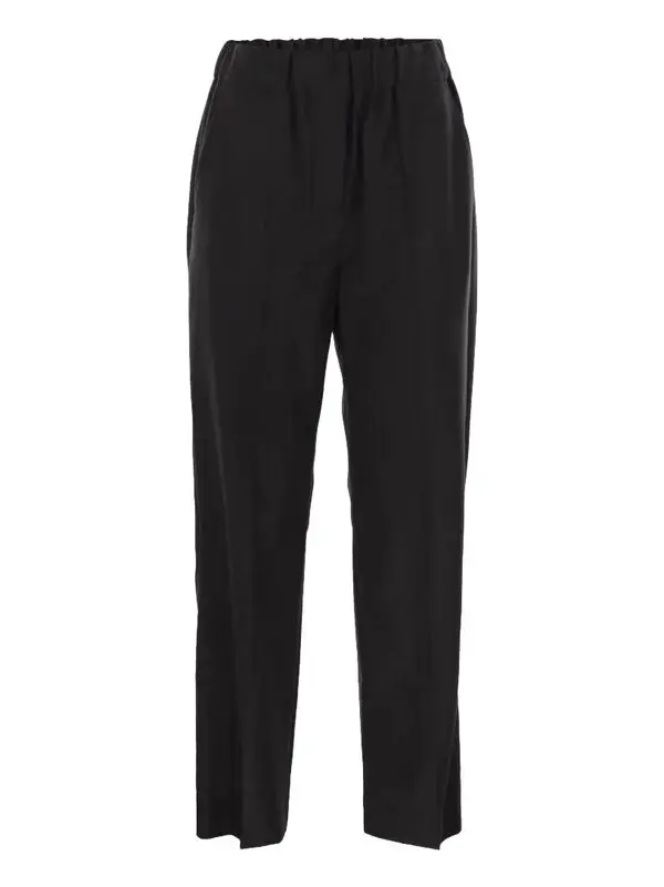 Max Mara Hateley Patch Pocket Trousers - Black