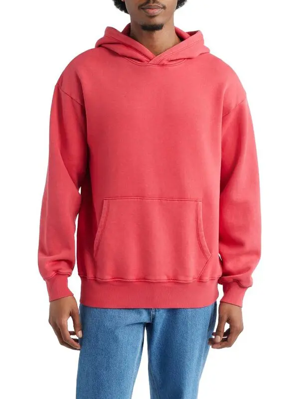 Bp. Washed Fleece Hoodie - Red Beauty