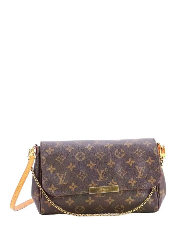 LOUIS VUITTON Favorite Handbag Monogram Canvas Mm - Brown