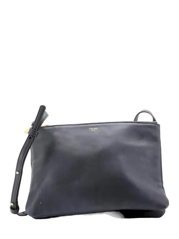 Celine Trio Large Crossbody Bag - Grey