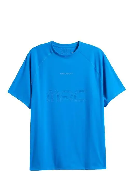 MALBON Mrc Perforated Baselayer T-shirt - Directoire Blue