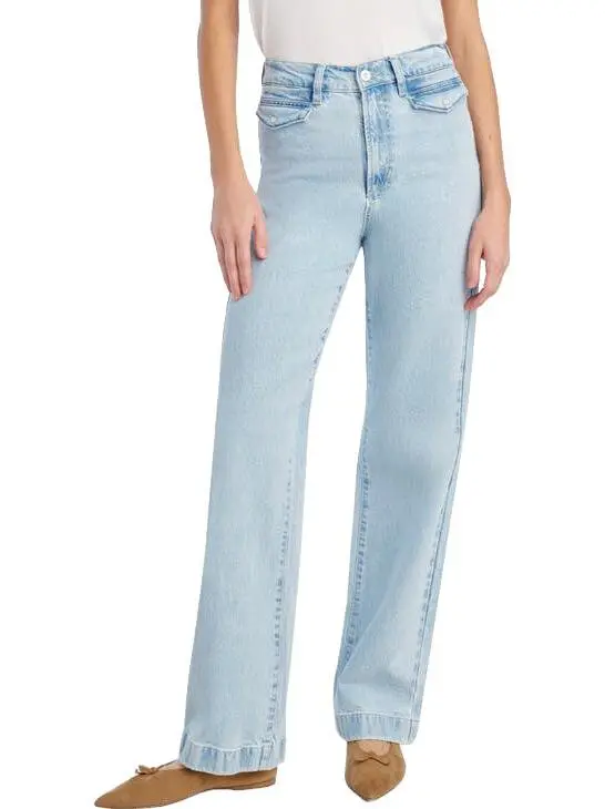 FAVORITE DAUGHTER Kelly High Waist Straight Leg Trouser Jeans - Westwood