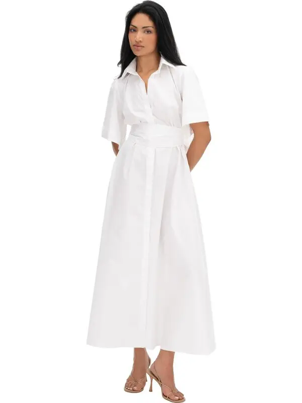 MandiBreeze Lyra Shirt Dress - One-color