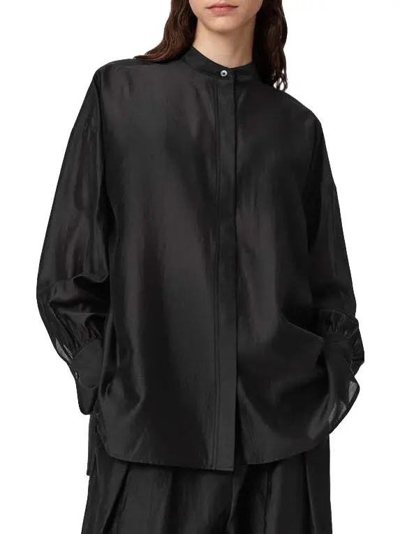 ALLSAINTS Banu Shirt - Black