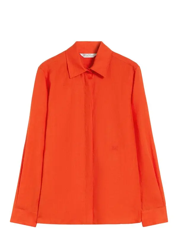 Max Mara Linen Shirt - Yellow