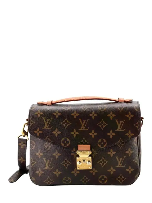 LOUIS VUITTON Pochette Metis Monogram Canvas Crossbody Bag - Brown