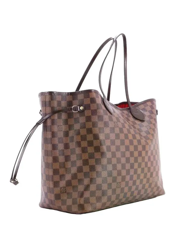 LOUIS VUITTON Neverfull Damier Gm Tote Bag - Brown