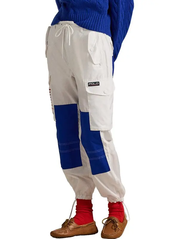 Ralph Lauren Team Usa Cargo Pant - Ceramic White/saphire