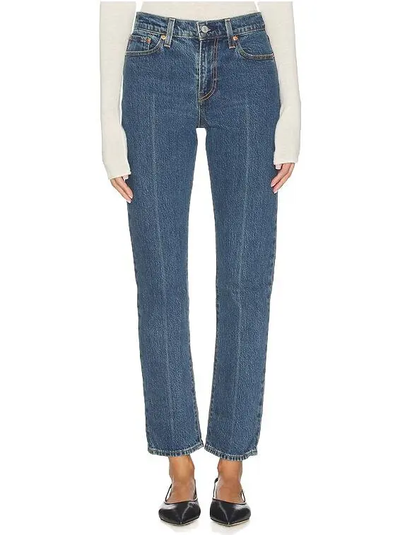LEVI'S Wedgie Slim Straight Jeans - Blue