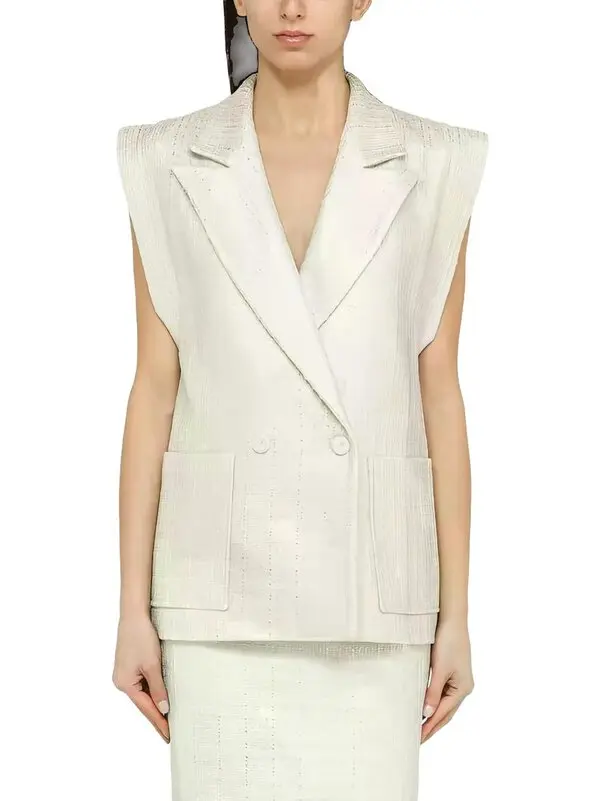 Federica Tosi Double-breasted Waistcoat - Neutrals