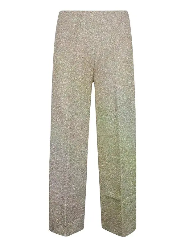 CIRCUS HOTEL Wide-leg Trousers - Neutrals