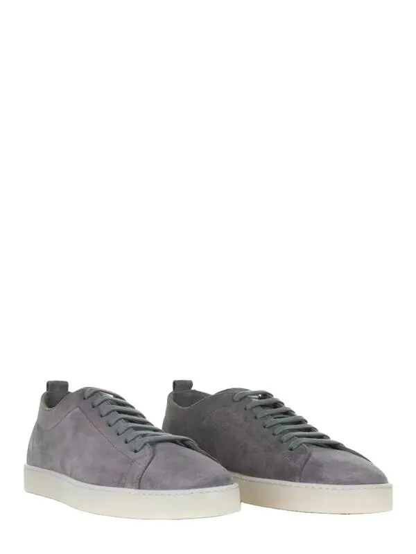 Neil Barrett Leather Sneakers - Grey