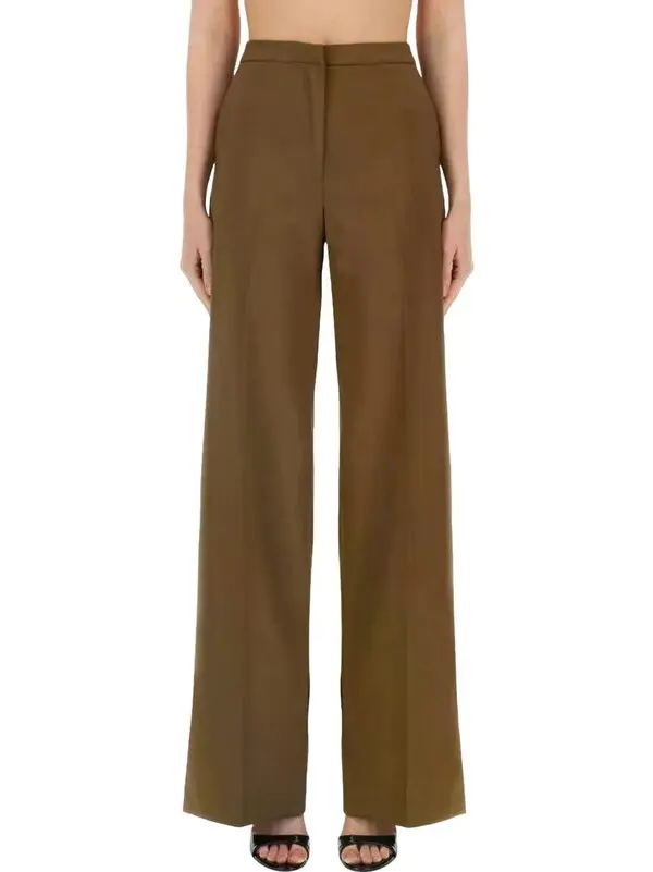 PT TORINO Wide-leg Trousers - Brown