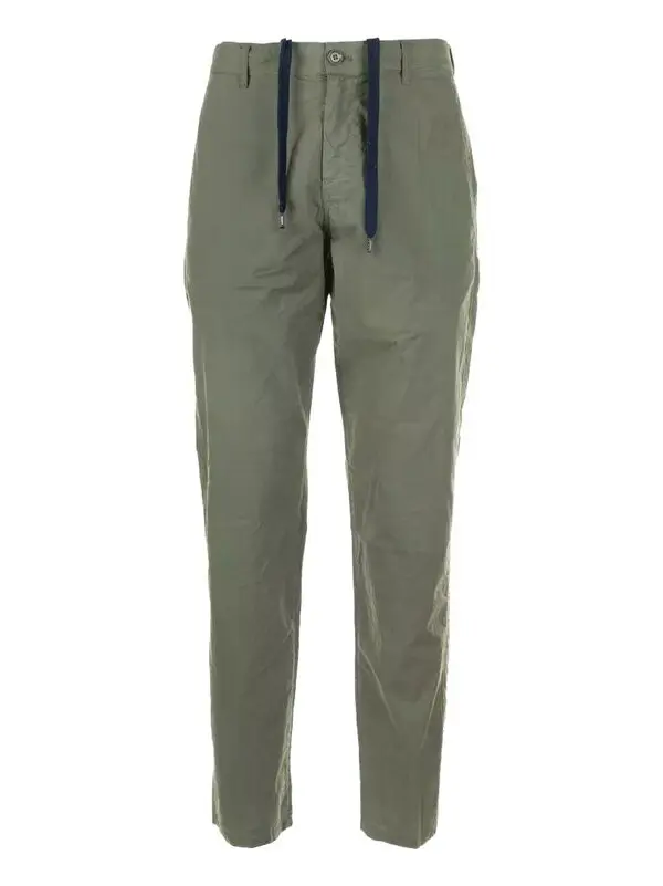 Aspesi Drawstring Trousers - Green
