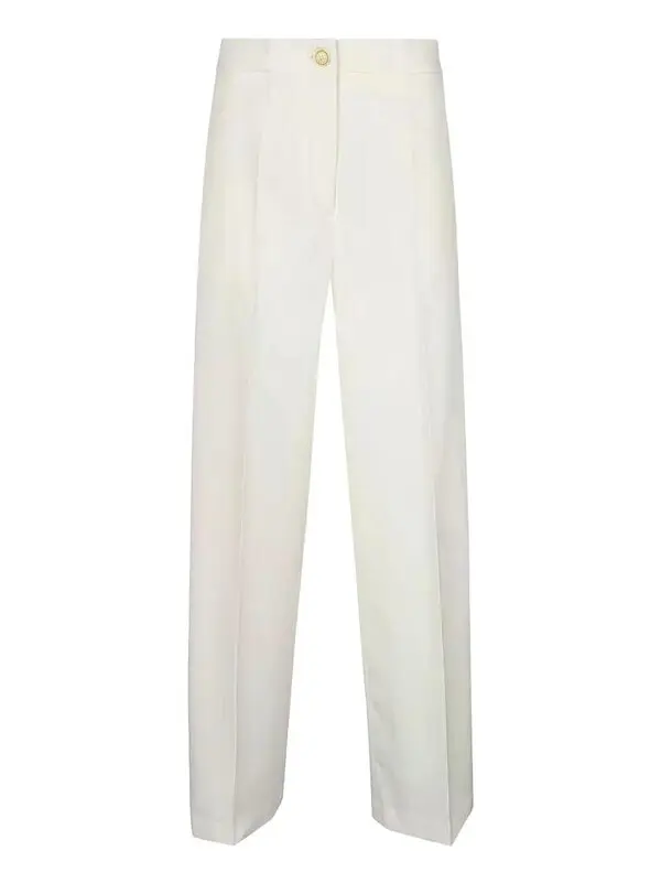 Erika Cavallini Twill Trousers - White