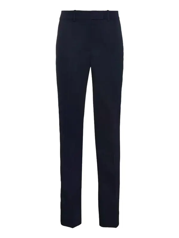 Calvin Klein Stripe Tailored Trousers - Blue