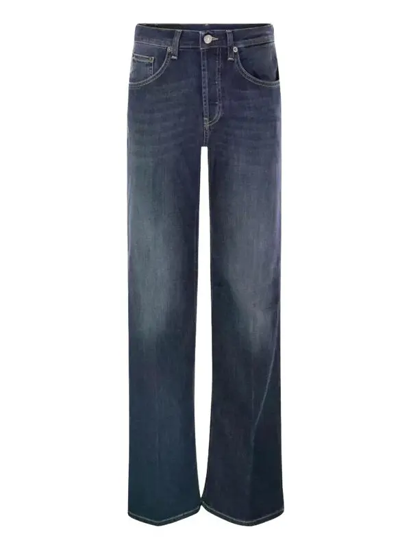 DONDUP Jacklyn Wide-leg Jeans - Blue