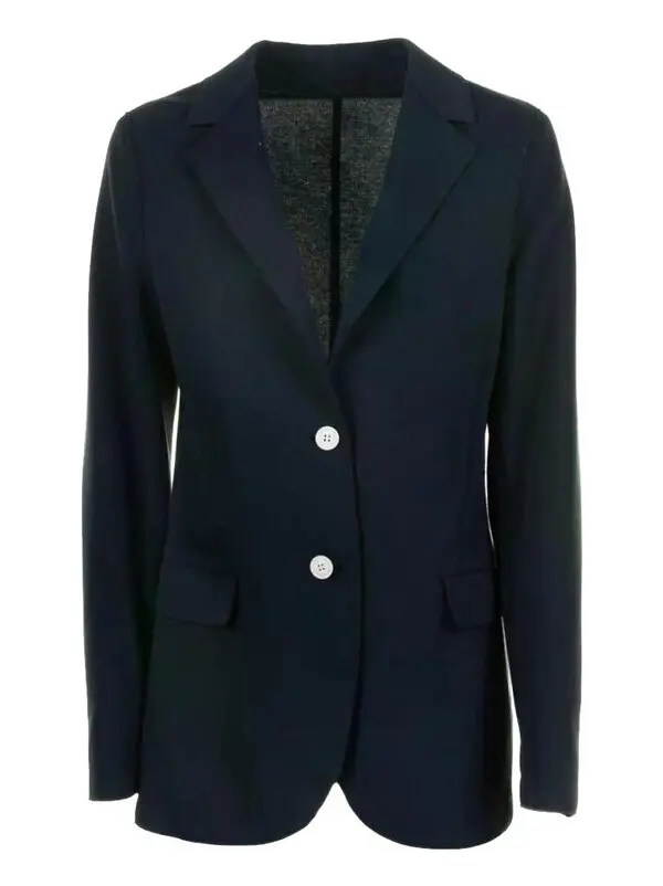 Eleventy Single-breasted Blazer - Blue