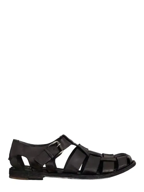 Officine Creative Archive Buckle Sandals - Black