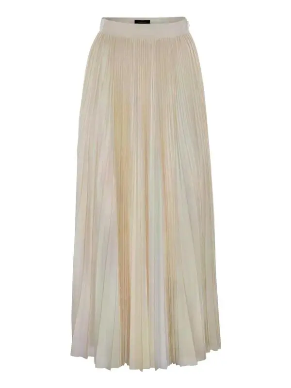 Fabiana Filippi Pleated Jersey Skirt - Neutrals