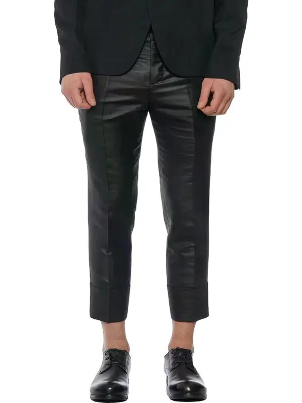 SAPIO Gabardine Trousers - Black
