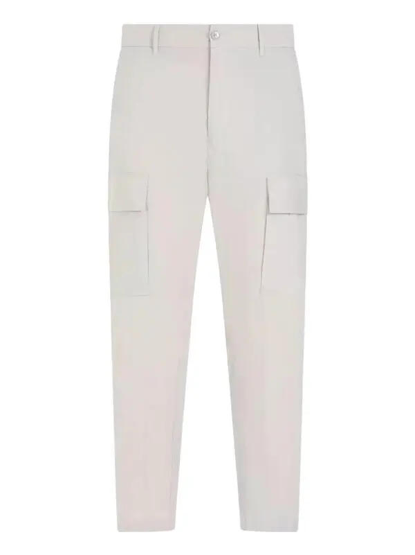 Etro Straight-leg Cargo Trousers - Neutrals