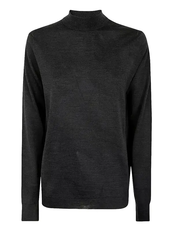 MAISON MARGIELA Round Neck Sweater - Black