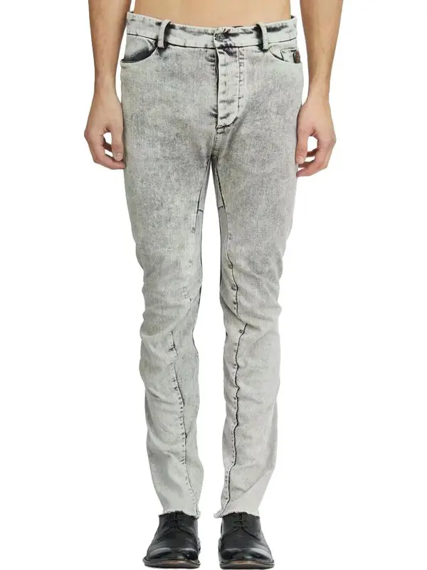 Masnada Belt-loops Trousers - Grey