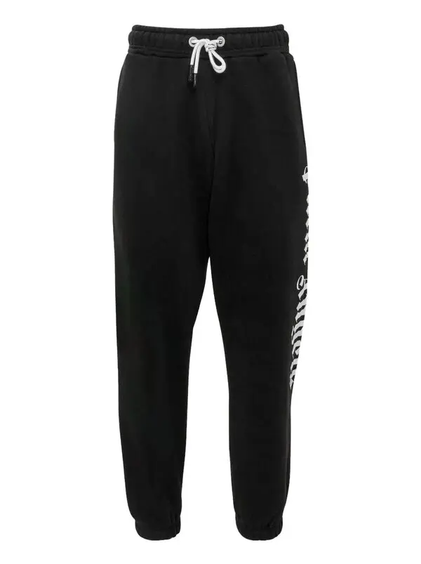 Palm Angels Logo-print Track Pants - Black