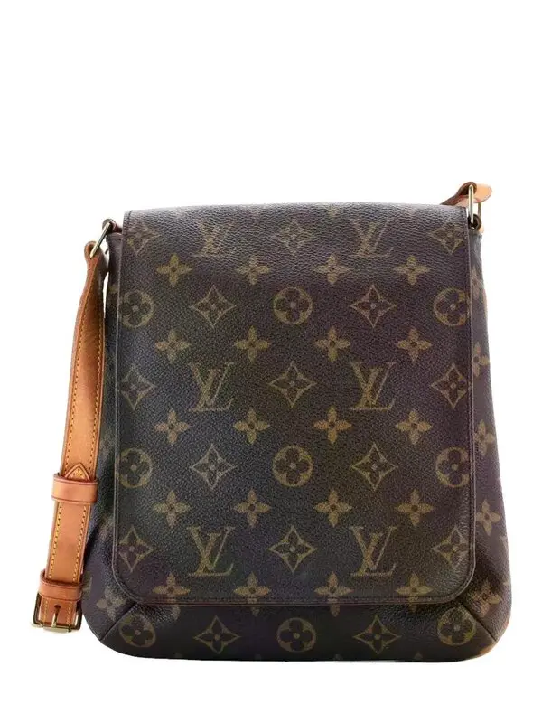LOUIS VUITTON Musette Salsa Handbag Monogram Canvas Pm - Brown