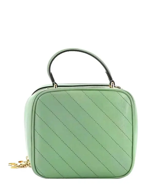 Gucci Blondie Top Handle Satchel - Green