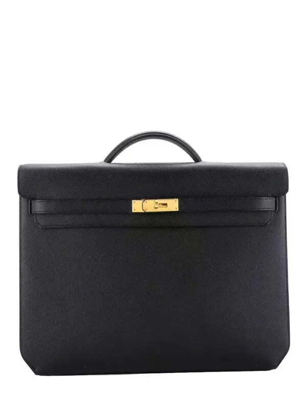 Hermès Kelly Depeche 36 Business Bag - Black