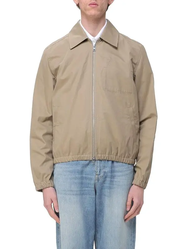 Ami Zip-up Jacket - Beige