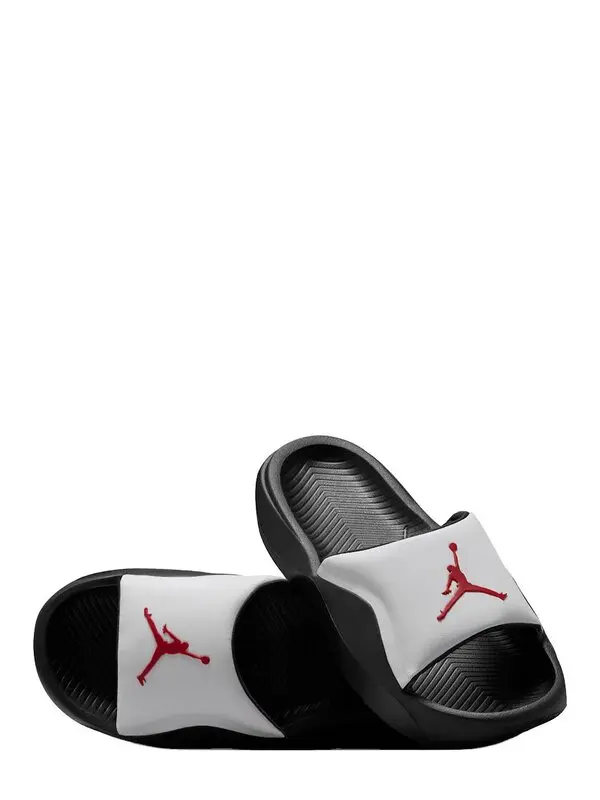 JORDAN Franchise Slide - White/black/gym Red