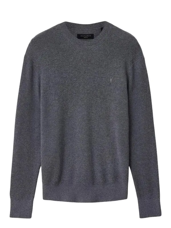 ALLSAINTS Organic Cotton-wool Aspen Sweater - Blue
