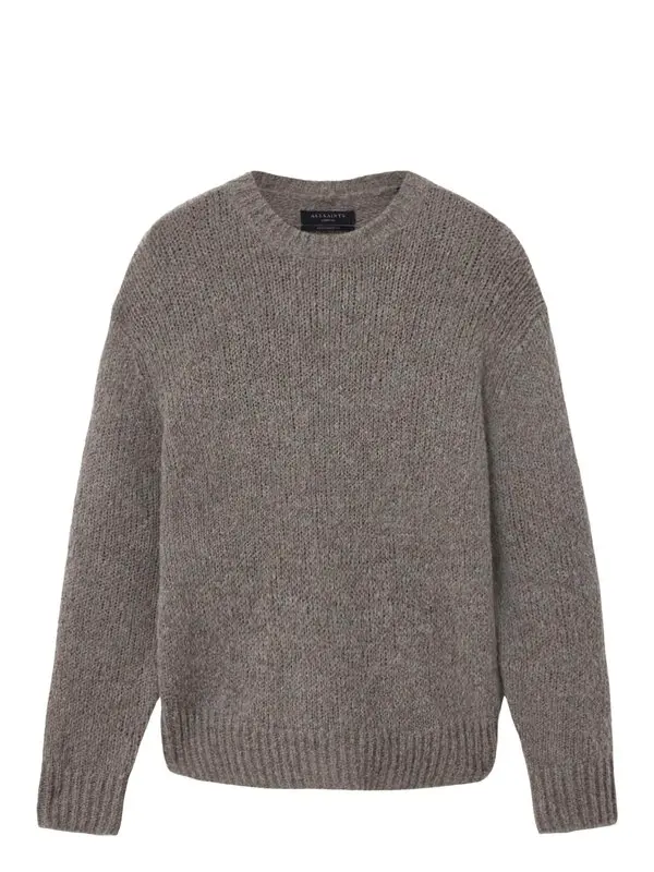 ALLSAINTS Wool-alpaca Blend Saku Sweater - Grey