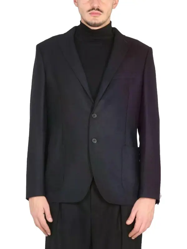 TONELLO Single-breasted Blazer - Blue