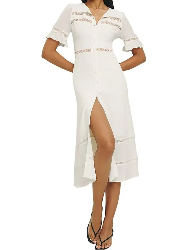REFORMATION Woodson Dress - Ivory